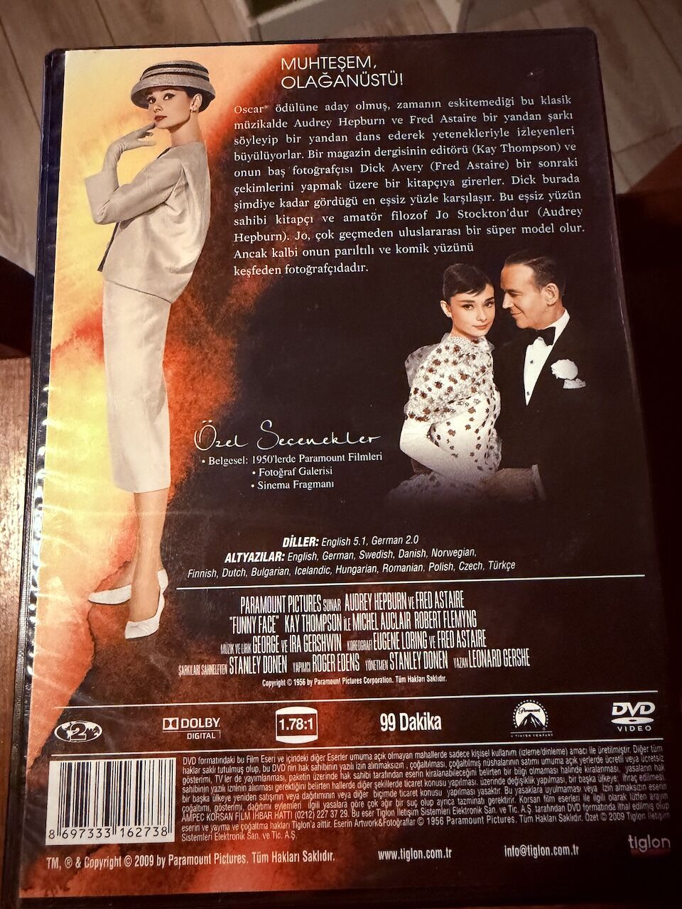 FUNNY FACE - ŞAHANE MACERA - DVD - Dvd